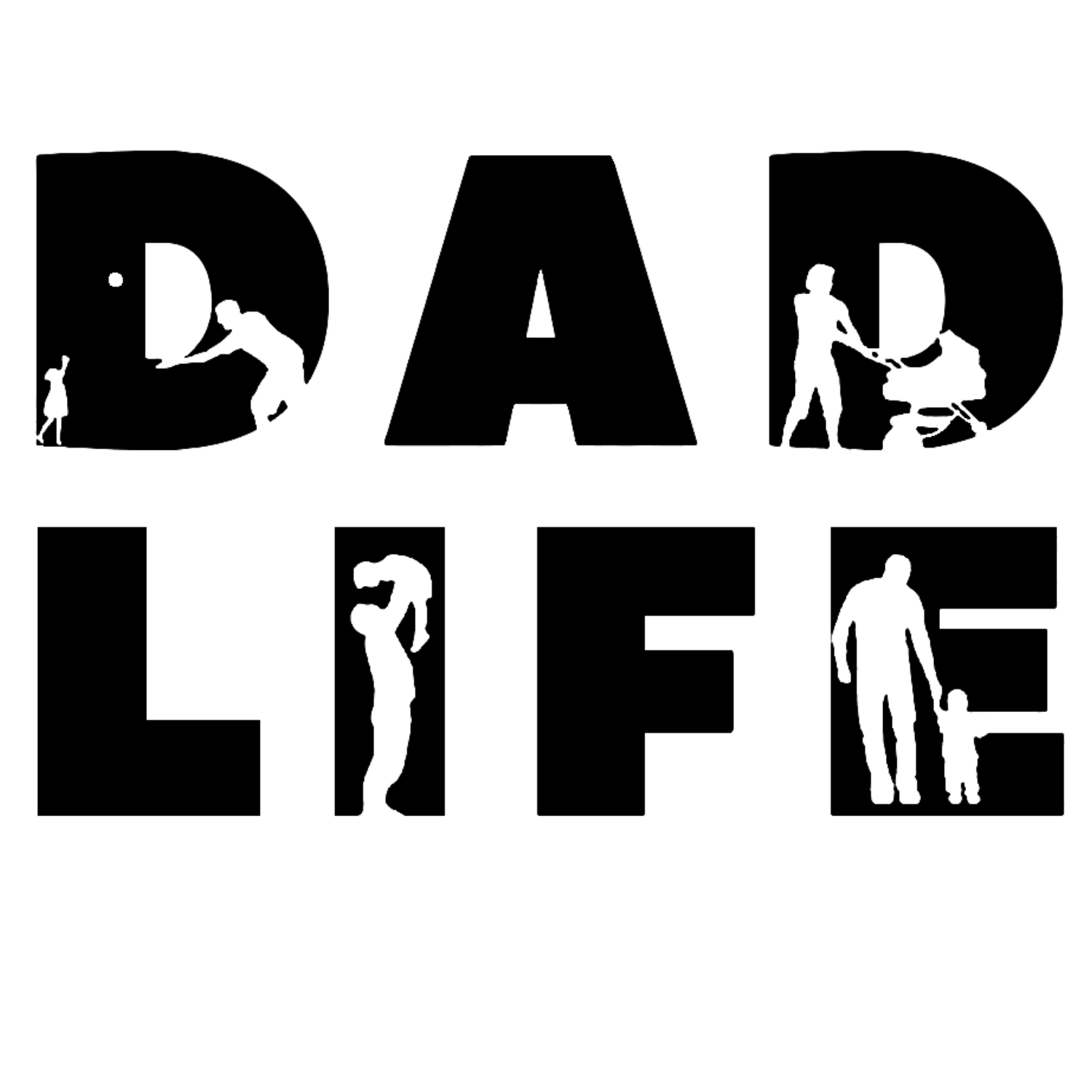 Mok voor Papa - Dad Life | Cadeautjes voor Vaderdag & Verjaardagen