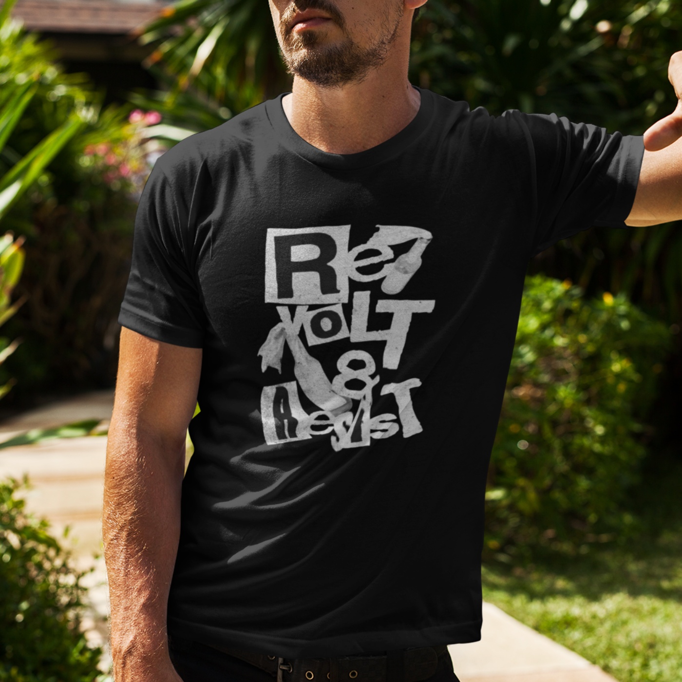 Rock Festival T-shirt - Revolt & Resist | Voor Dames & Heren