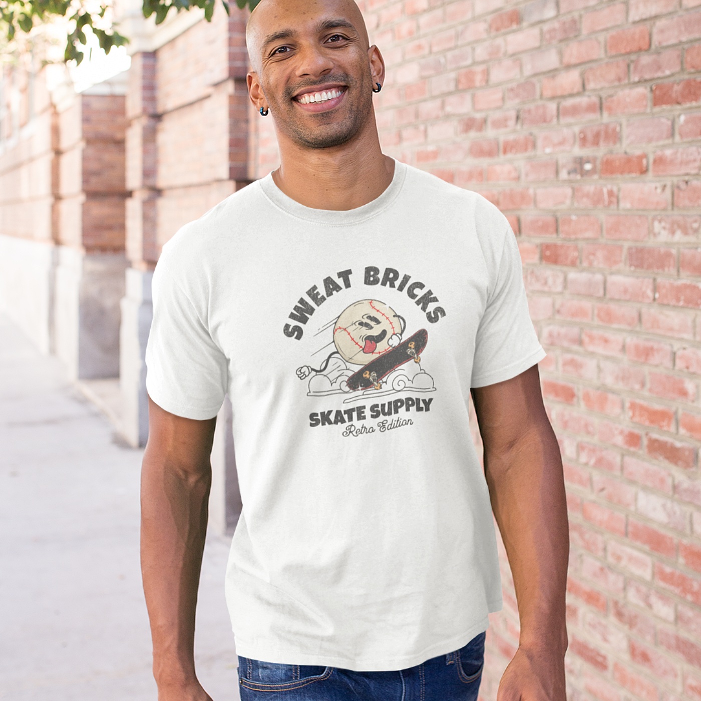 Skate T-shirt - Sweat Bricks Skate Supply | Morgen thuisbezorgd