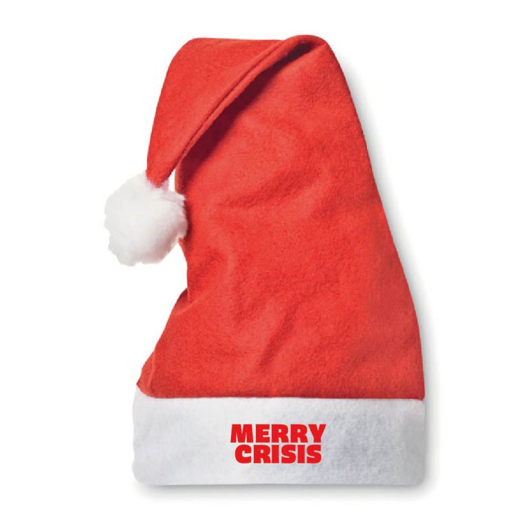 Merry Crisis – Sarcastische Kerstmuts voor Grinches